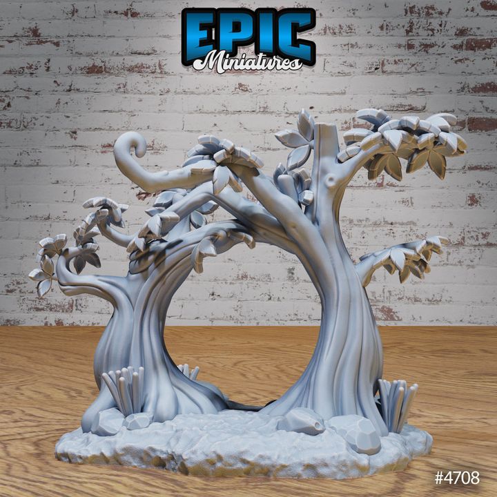 3D Printable Magical Forest Scatter / Tree Fort Equipment / Woodland Theme / Wood Building City ...